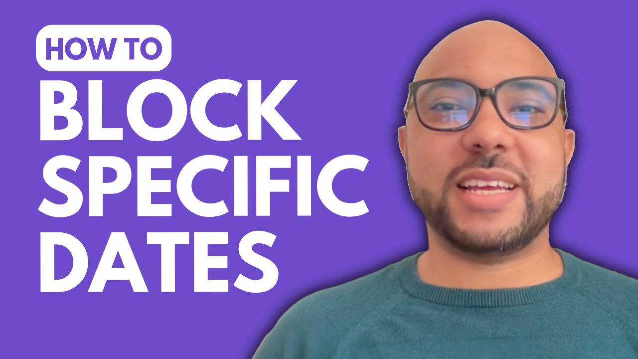 How to Block Out Specific Dates in Hostinger Website Builder ...